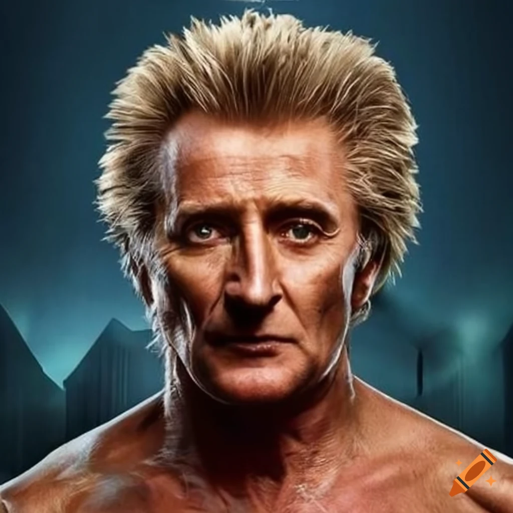 Rod stewart as wolverine on Craiyon