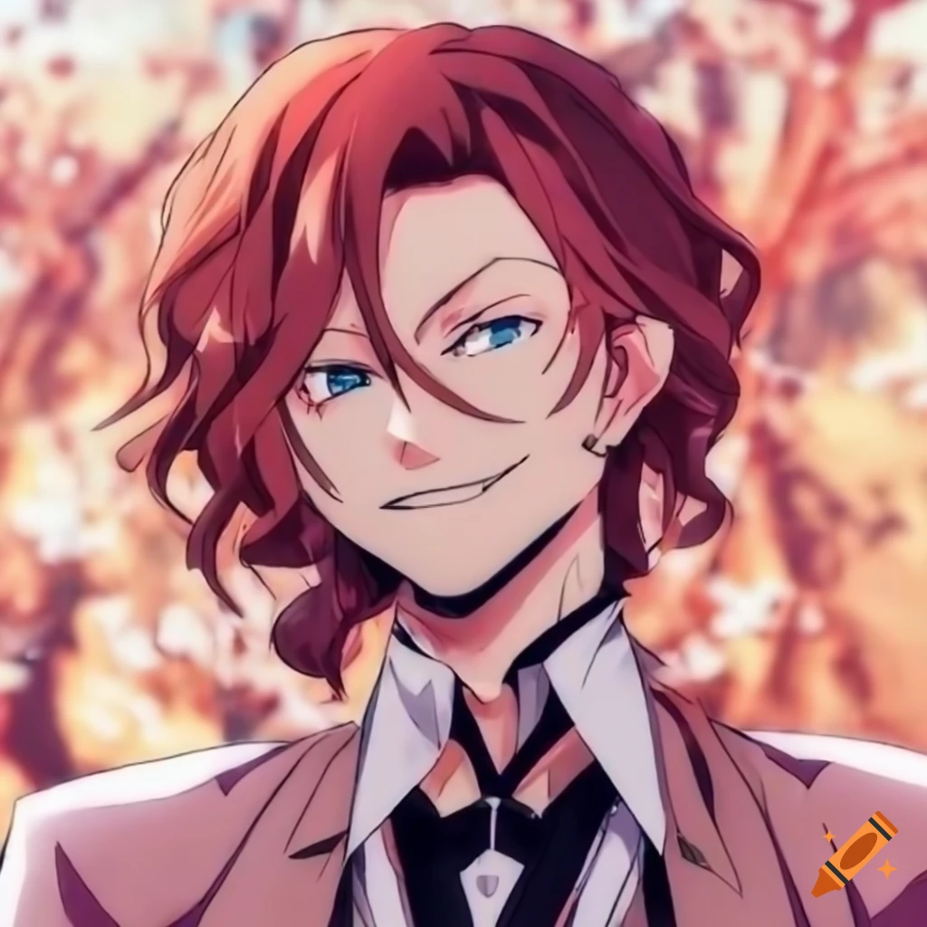 Portrait of chuuya nakahara on Craiyon