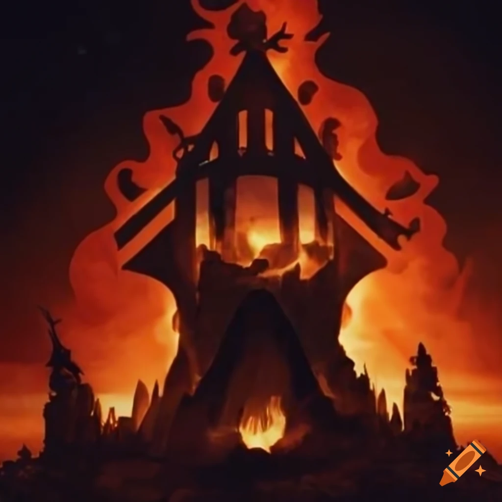 Image depicting a fire cult