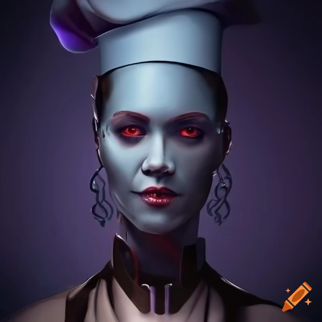 Illustration of a cyber chef