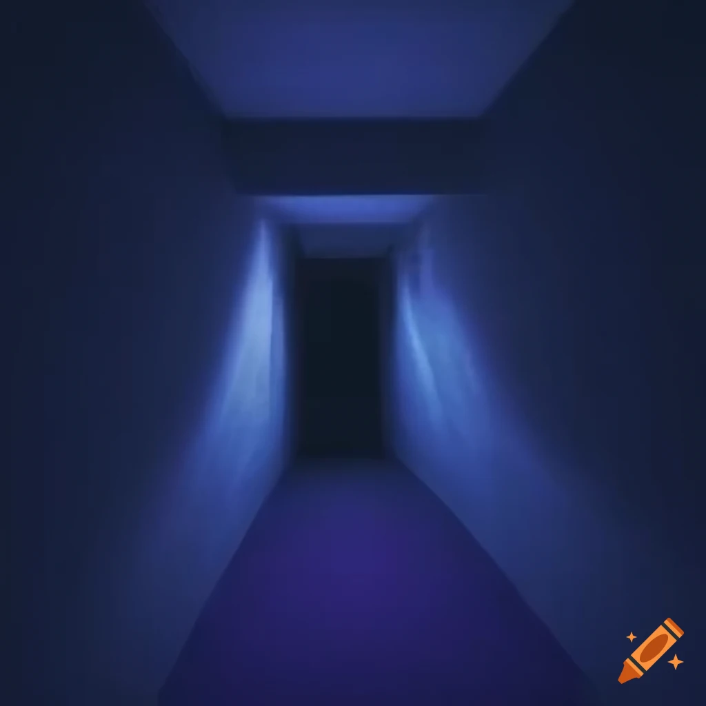 Image depicting a liminal space in an attic or basement on Craiyon