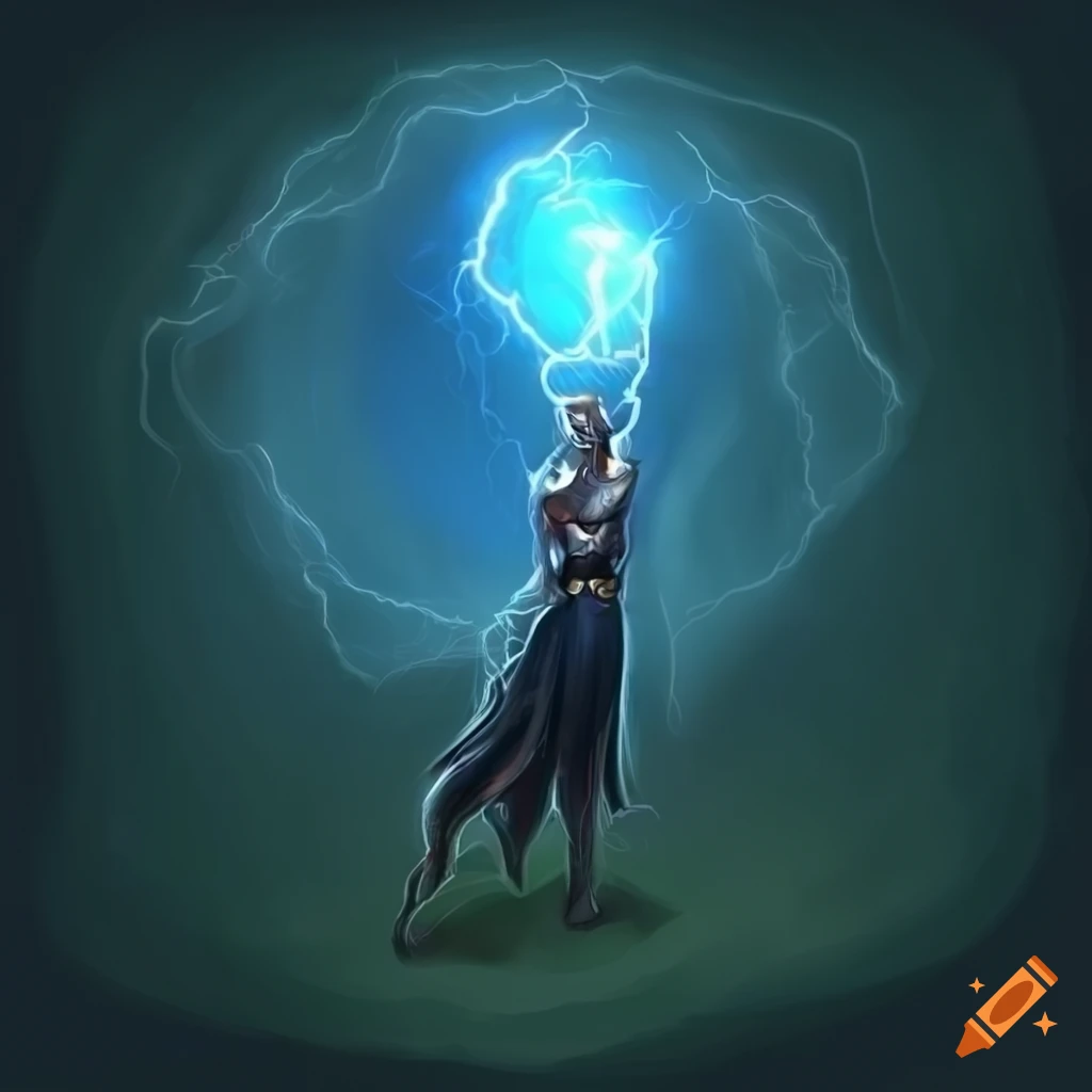 Worker being struck by electric zap in a factory on Craiyon