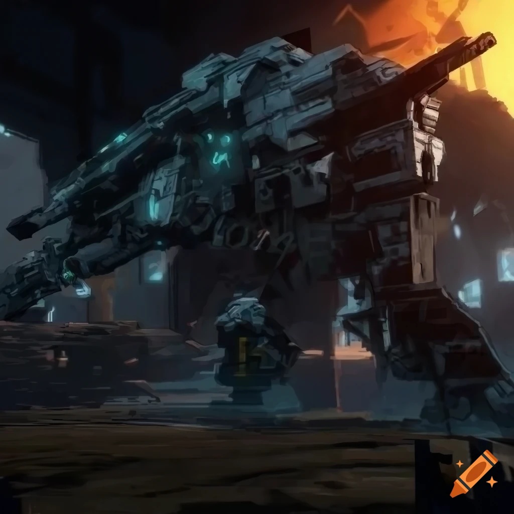 Detailed concept art of sci-fi video game characters on Craiyon