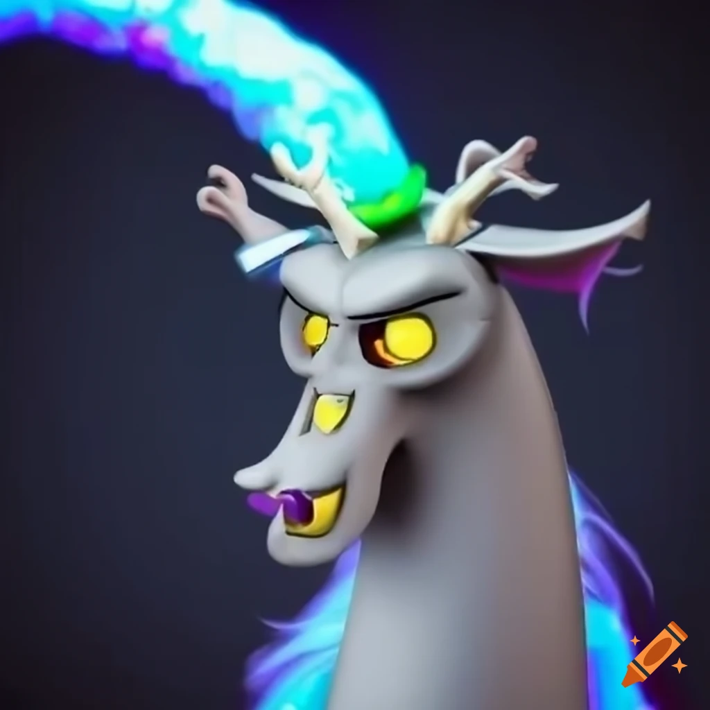 Dramatic lighting in a pixar-style 3d environment