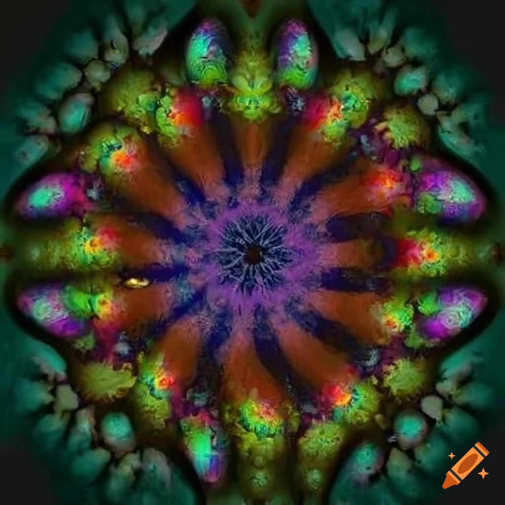 Fractal flowers