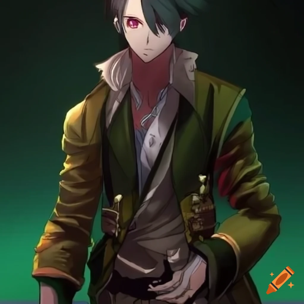 Anime style character - explorer with scars and missing thumb on Craiyon