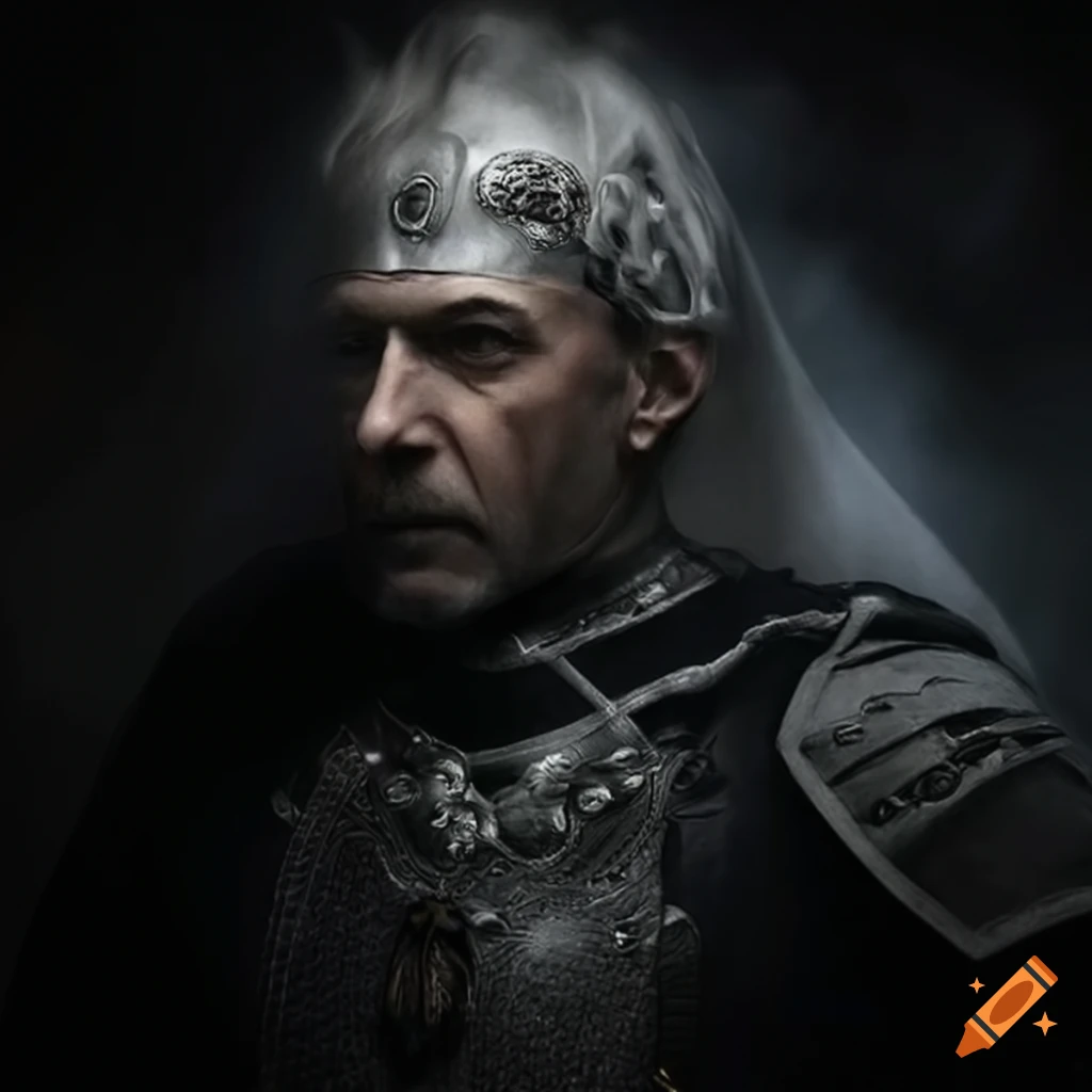 Hyper realistic gothic king arthur artwork on Craiyon