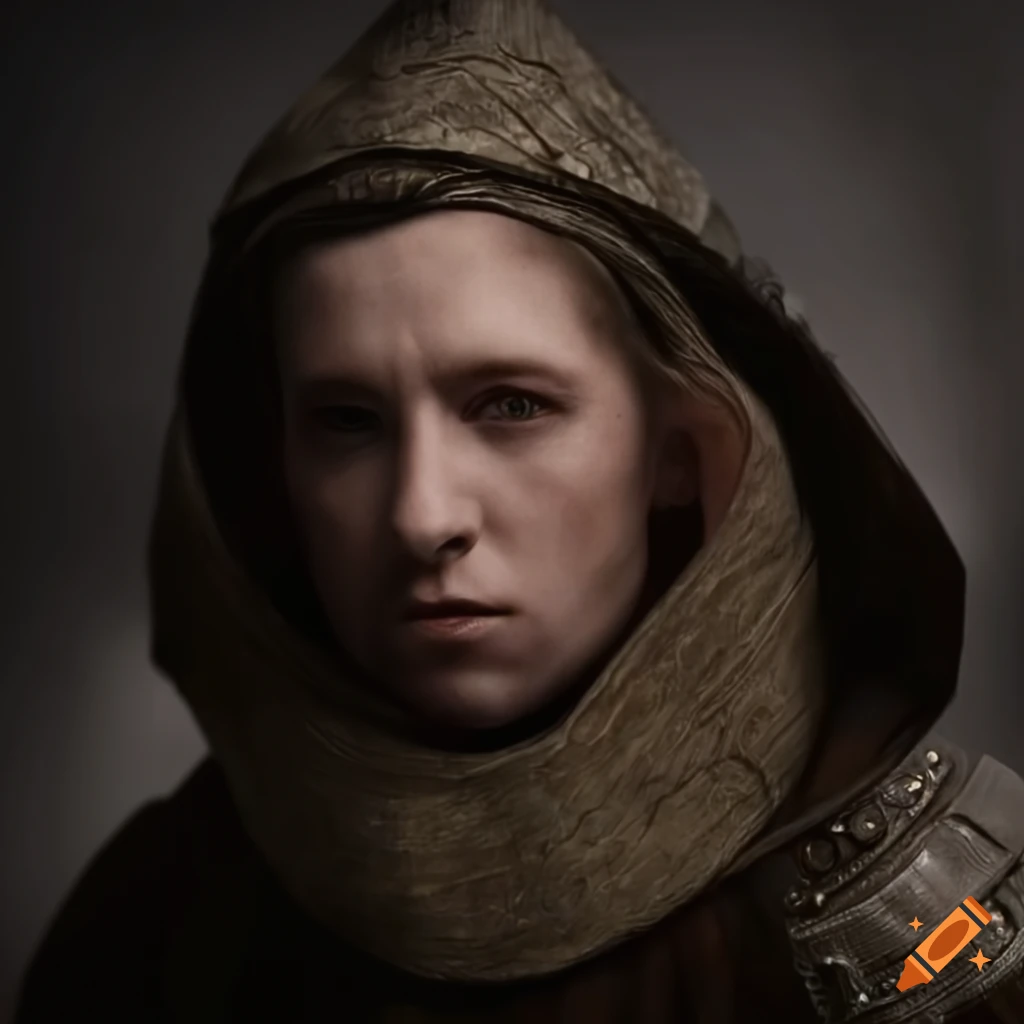 Hyper realistic illustration of medieval people on Craiyon