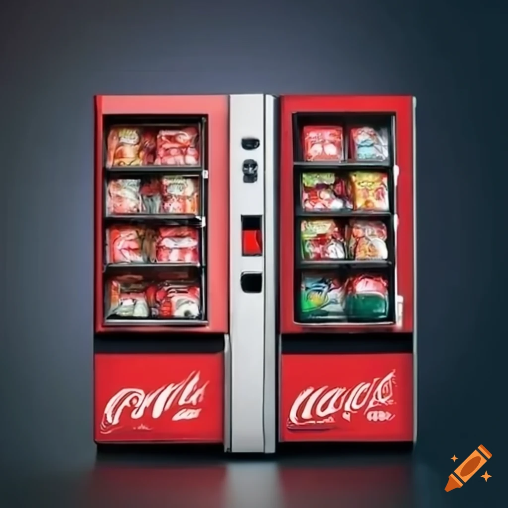 Vintage-inspired coca cola freestyle machine on Craiyon