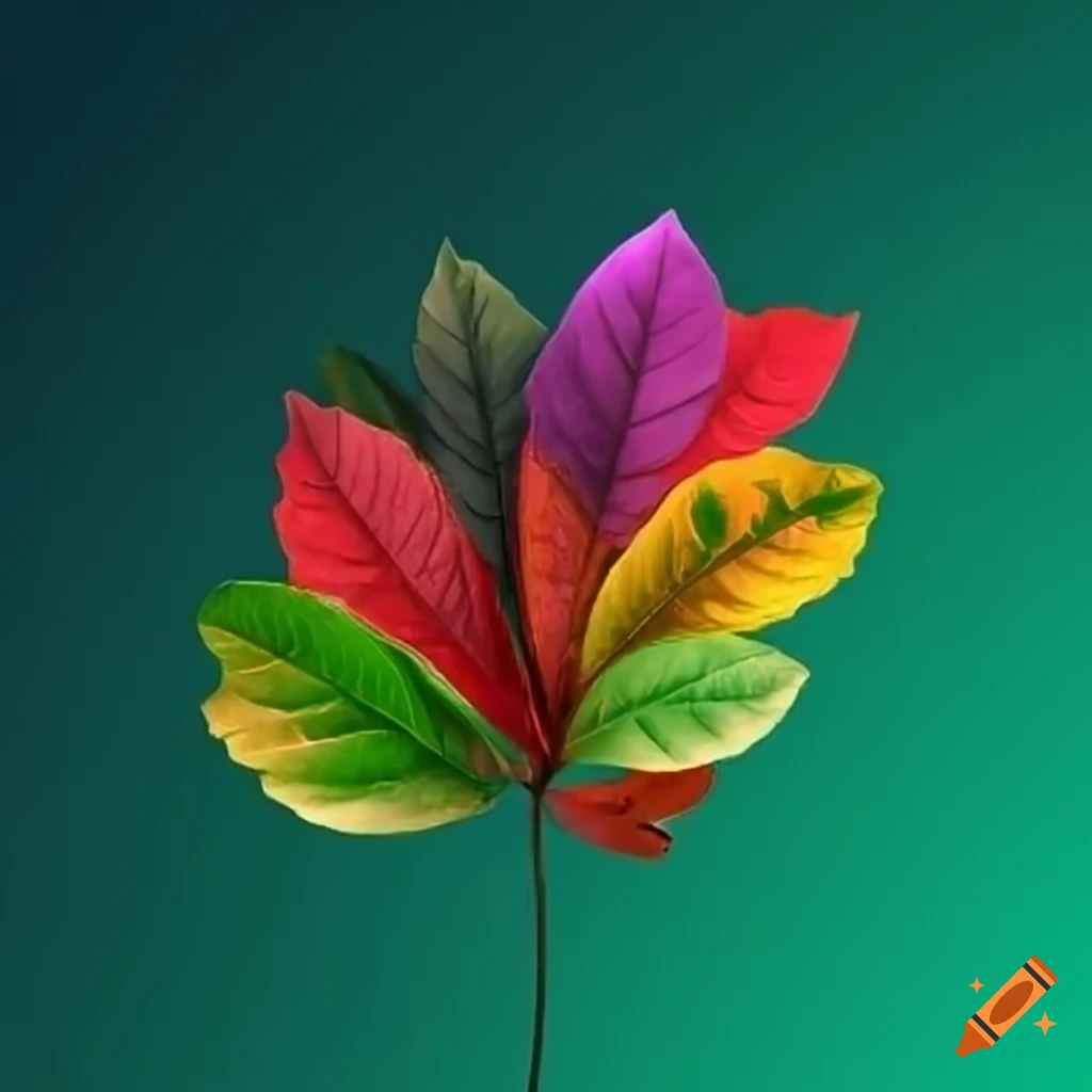 Interactive animated picture with colorful leaves for graubuntezeiten ...