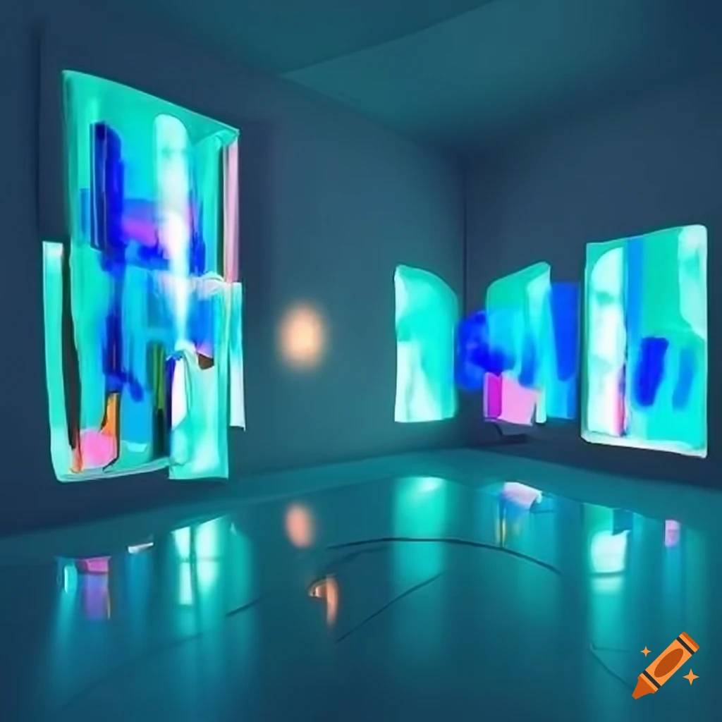 Melting figures and buildings in transparent background on Craiyon