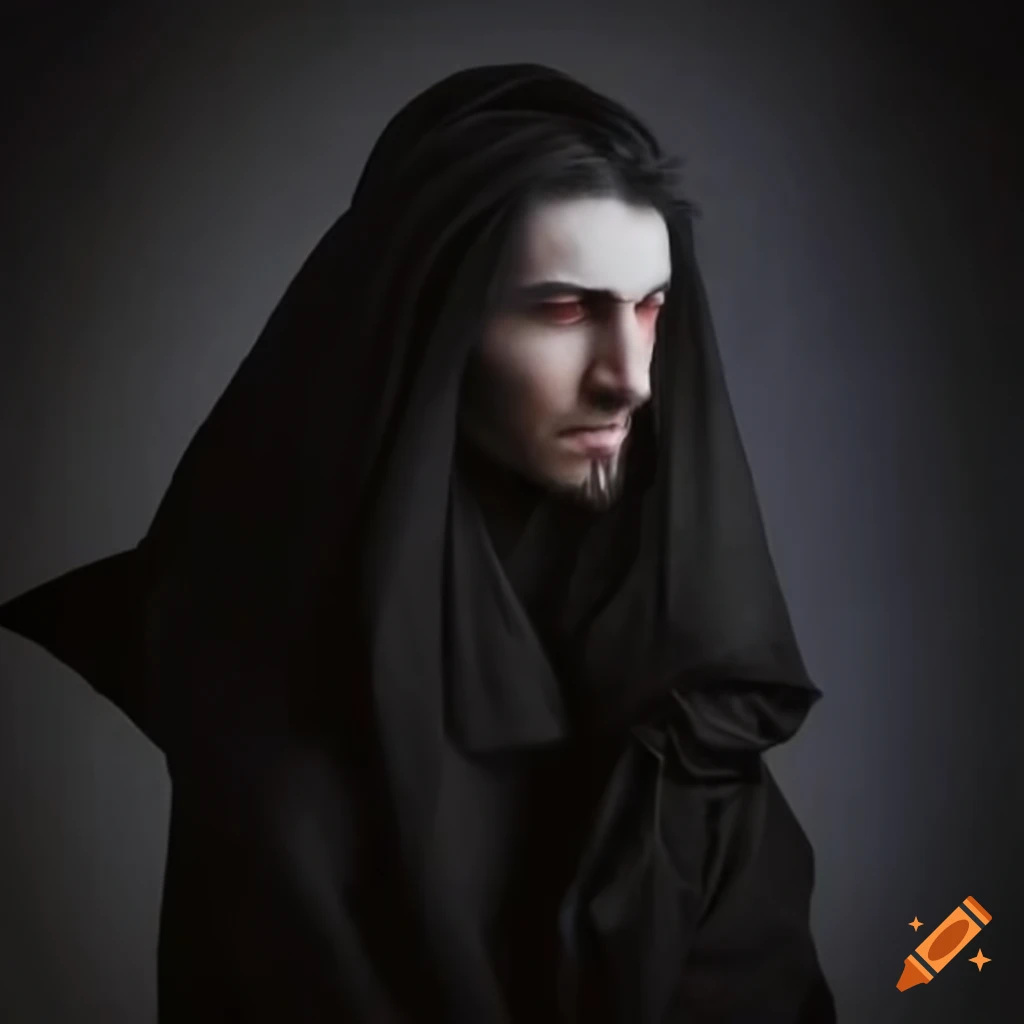 Hyper realistic painting of a gothic noble man on Craiyon