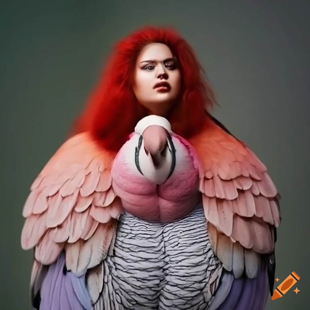 Cute fat parrot