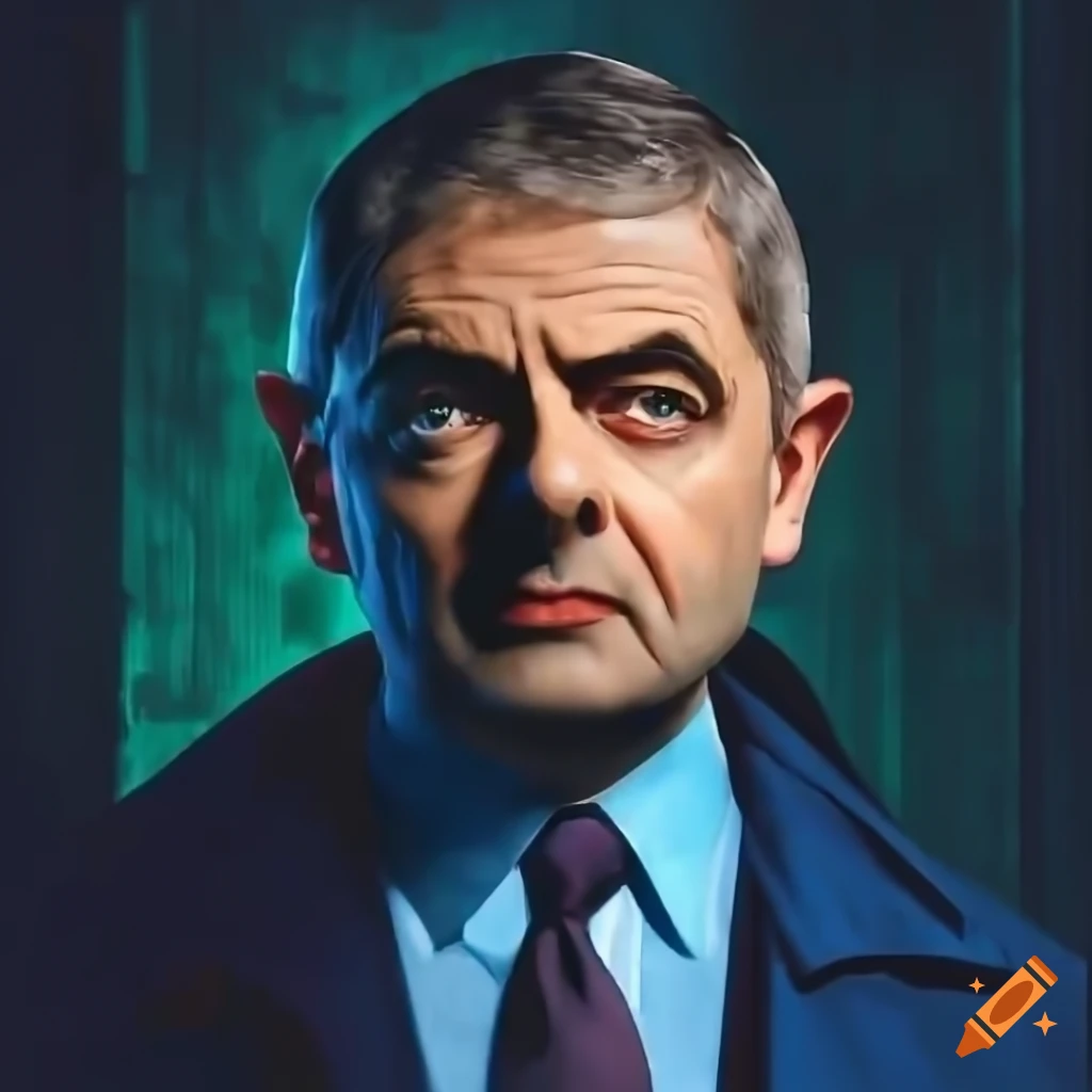 Rowan atkinson at the doctor's office being examined by a female doctor ...