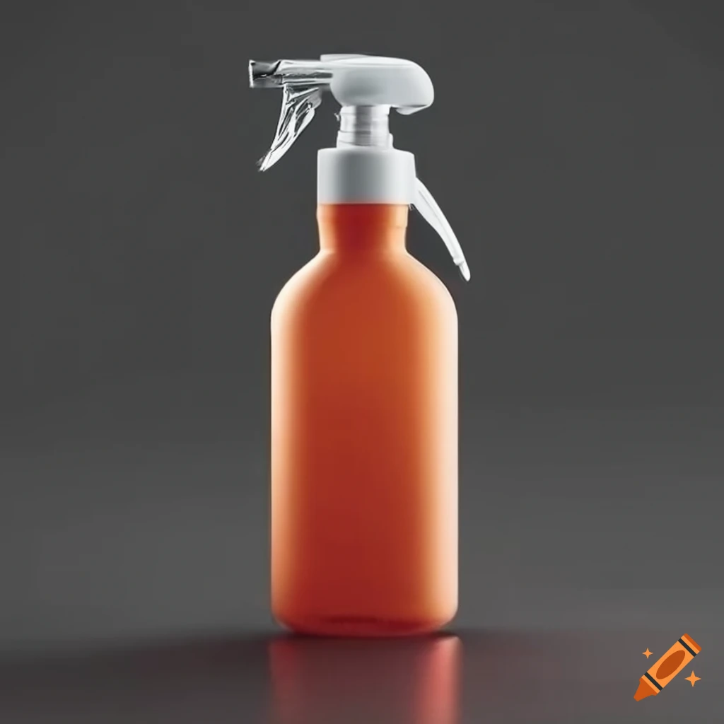 Cleaning spray bottle emoji on Craiyon