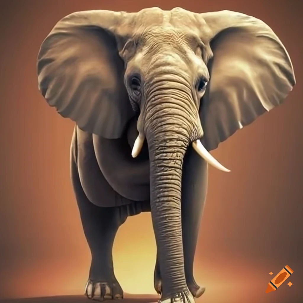 Elephant in the wild