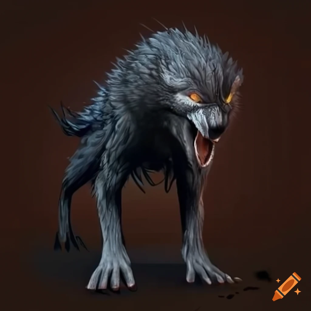 Wolf Menselijke Hybride