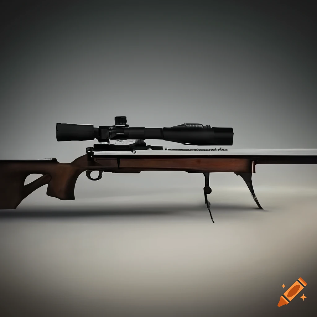 Long range rifle on Craiyon