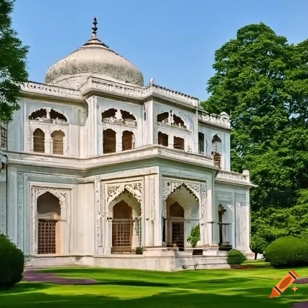 Mughal mahal white house whitemarsh lynnewood architectural style ...