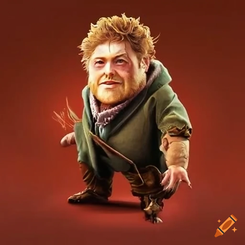 Image of muscular bilbo baggins