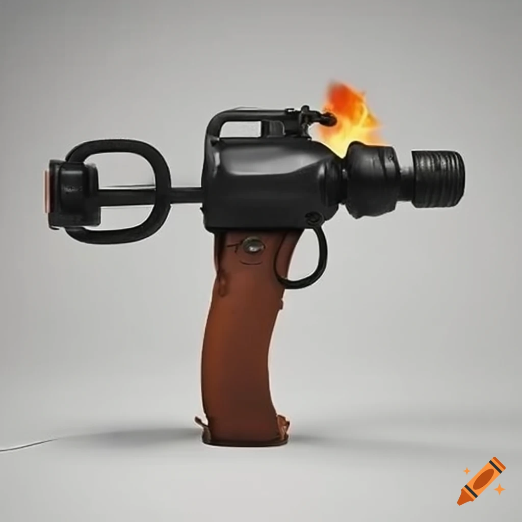 Portable flamethrower