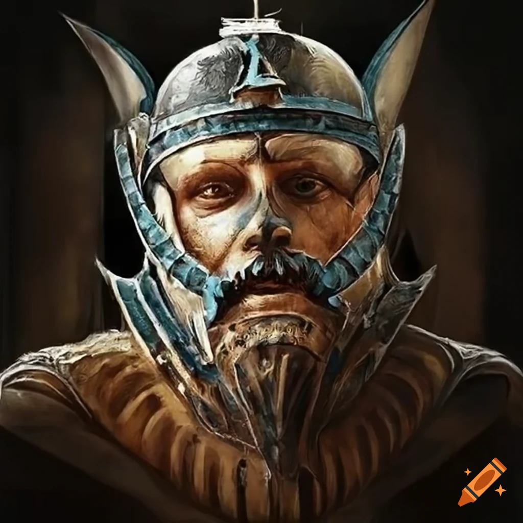 Medieval art representation of san jose sharks