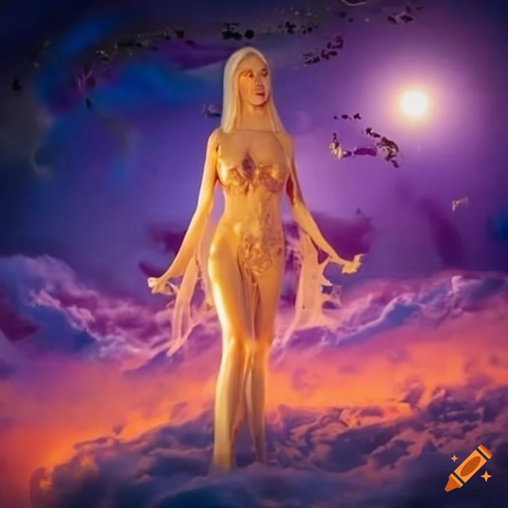 Image of celestial bodies in the universe