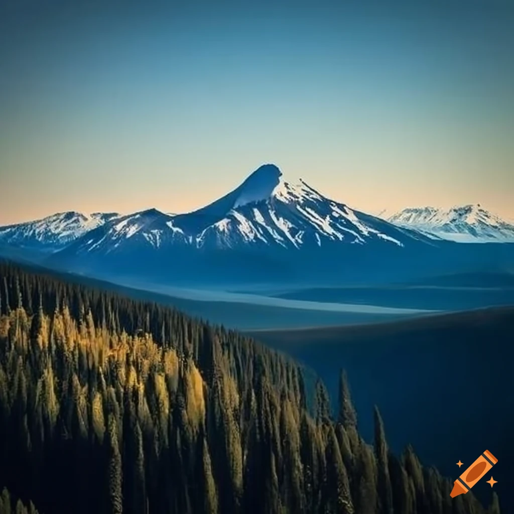 Mount ebott in alaska on Craiyon