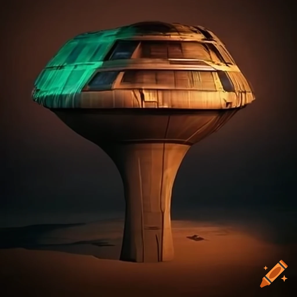 Image of an indigenous-built spaceship