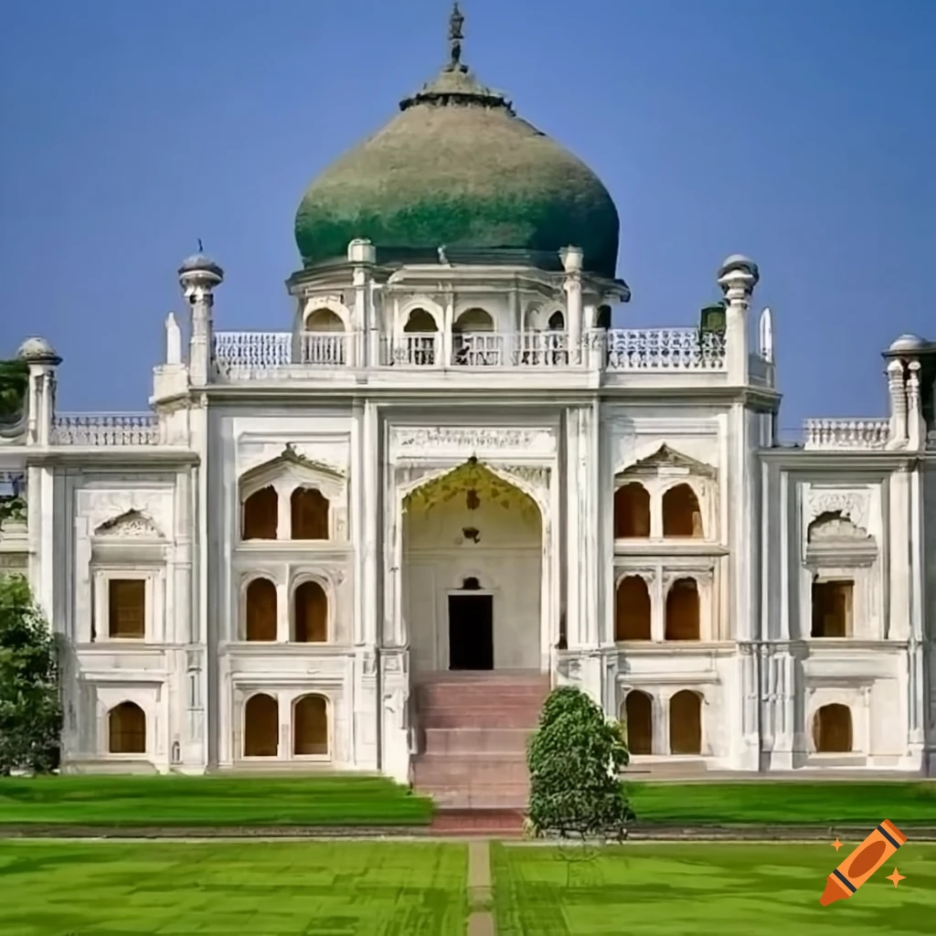 Mughal mahal facade in whitemarsh lynnewood white house architectural ...