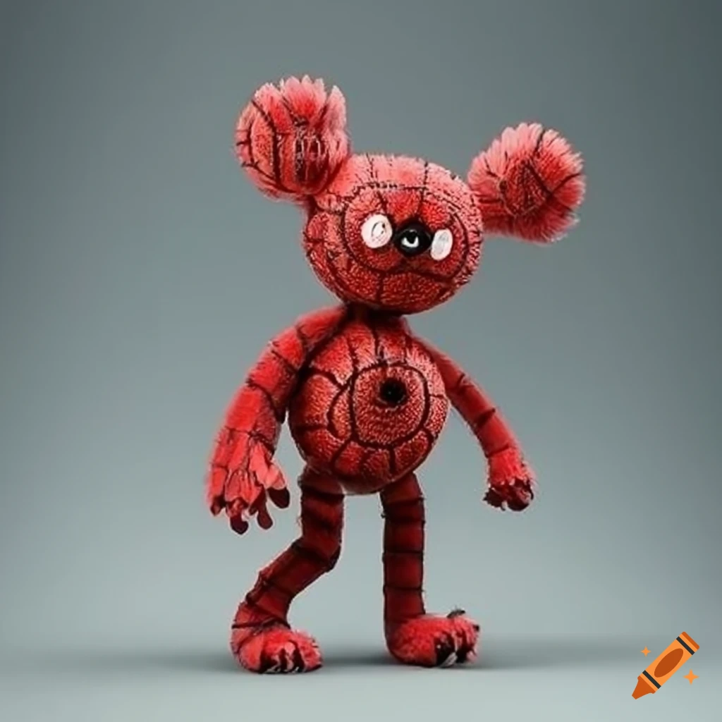 Toy spider bear