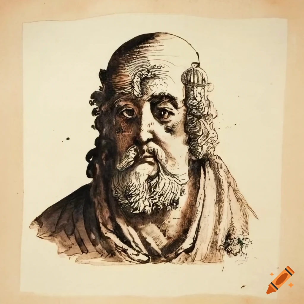 17th century xylography of dubrovnik