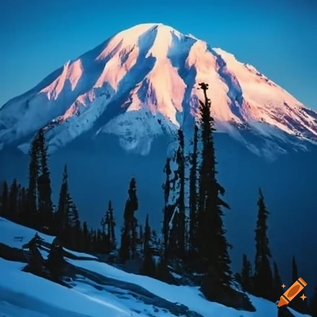 Mount ebott in alaska on Craiyon