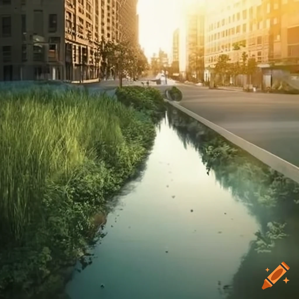 Innovative urban architecture design on Craiyon