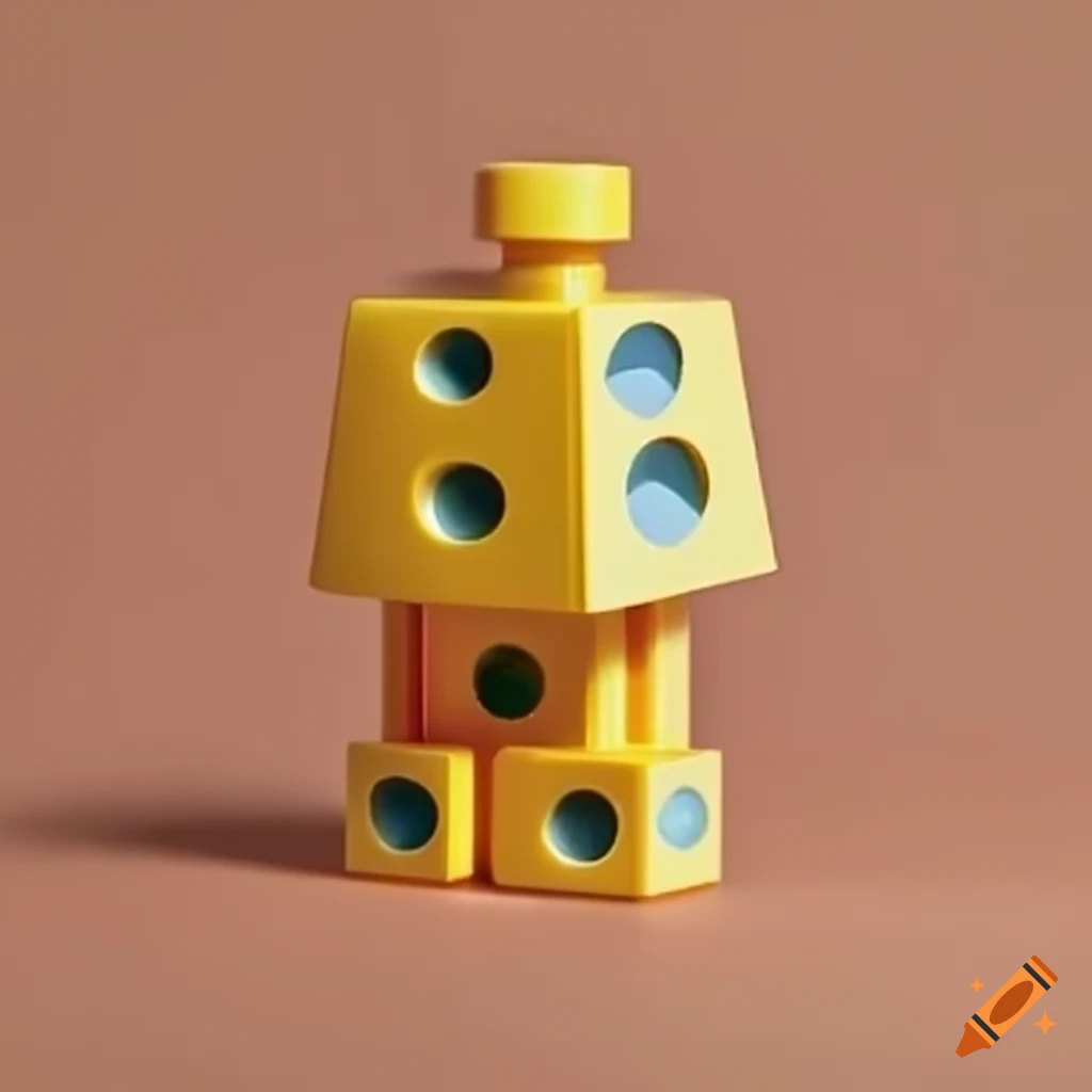 Cheese lego minifigure