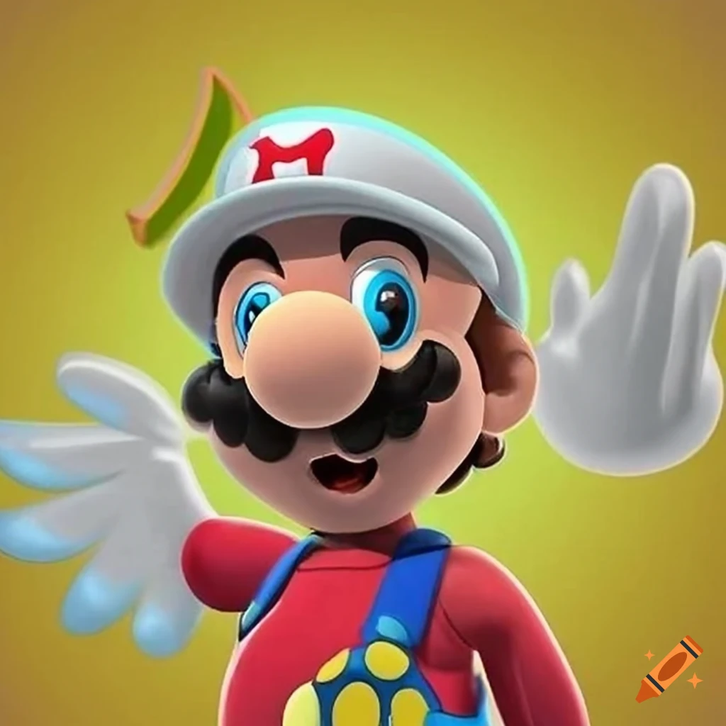 Mario throwing it back in mario party 9 on Craiyon