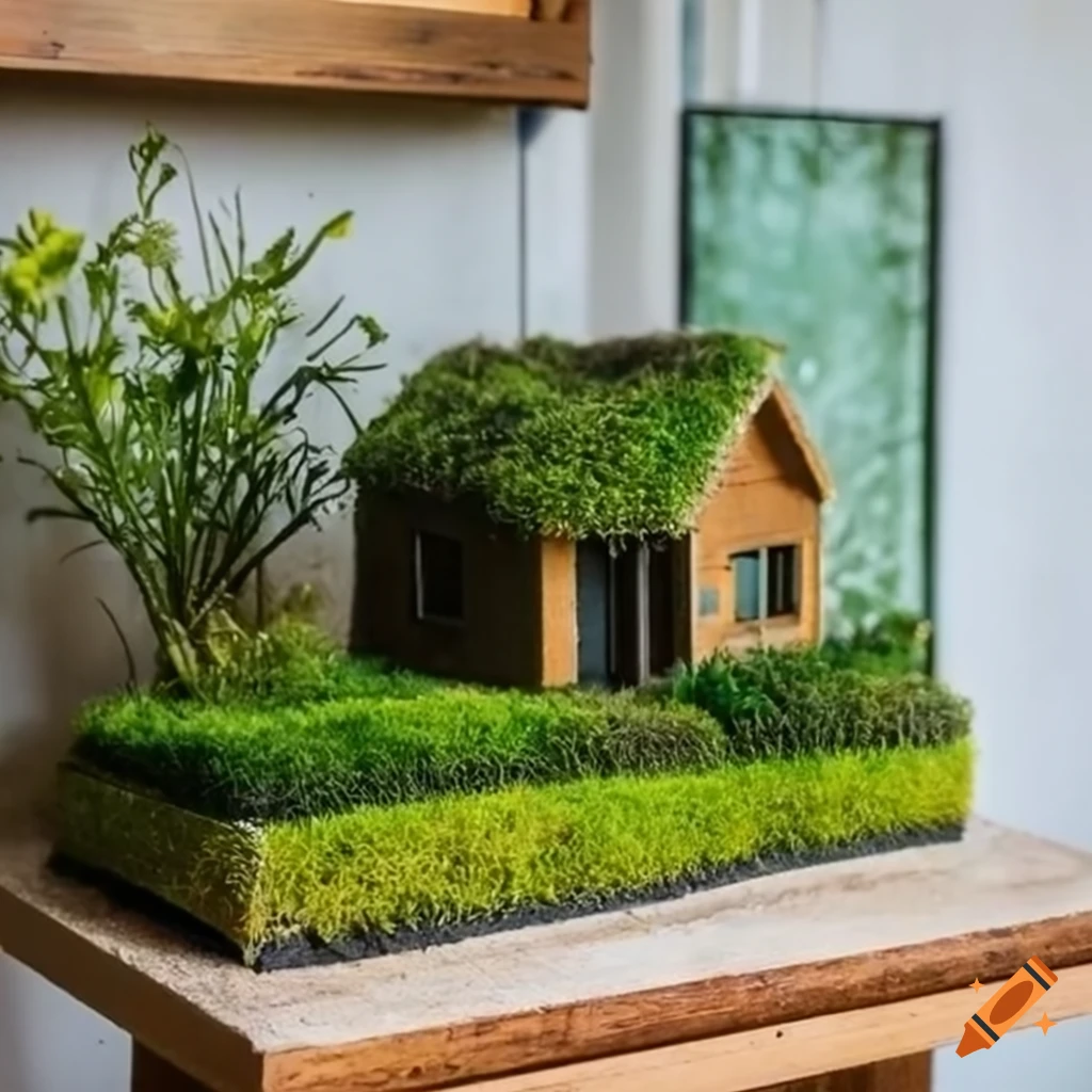 Bus interchange terminal tropical lush vegetation seating around ...