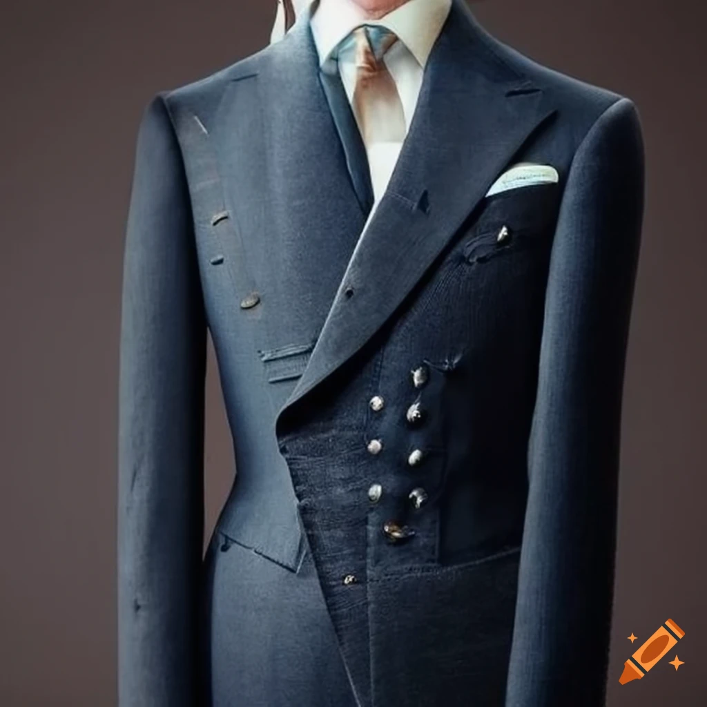 Image of a bespoke tailor on Craiyon