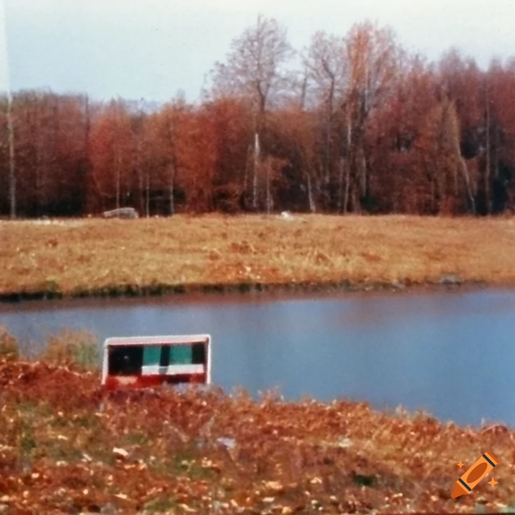 Polaroid snapshot of a gray november day in 1993 on Craiyon