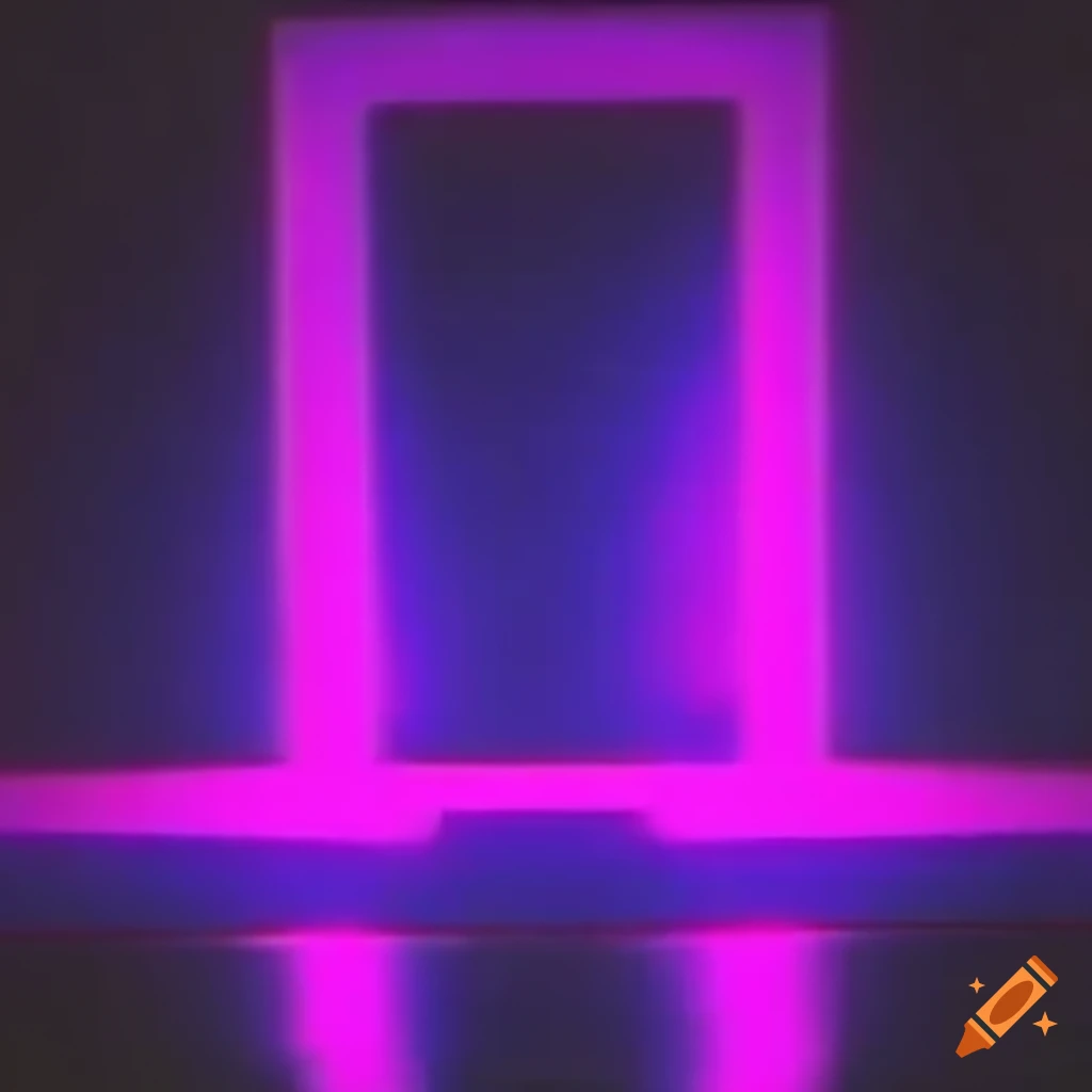 80s vhs-style neon graphic design on Craiyon