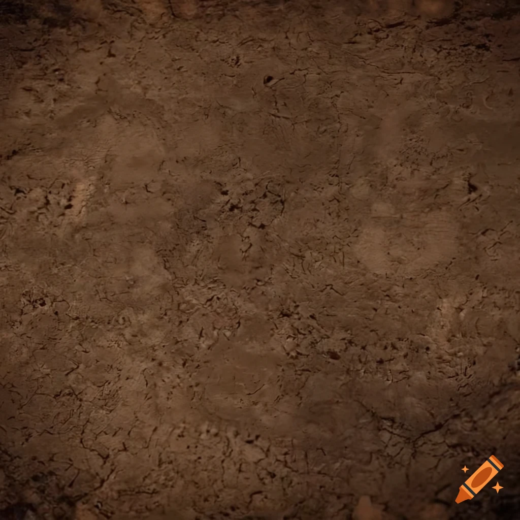 Texture of a dirt floor on Craiyon