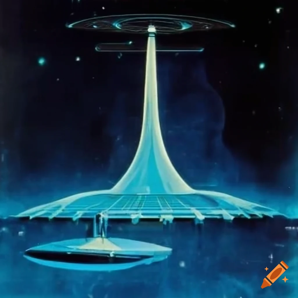 Epic counterculture science fiction art on Craiyon