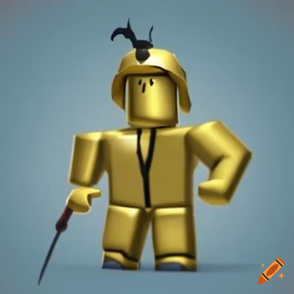 Roblox noob on Craiyon