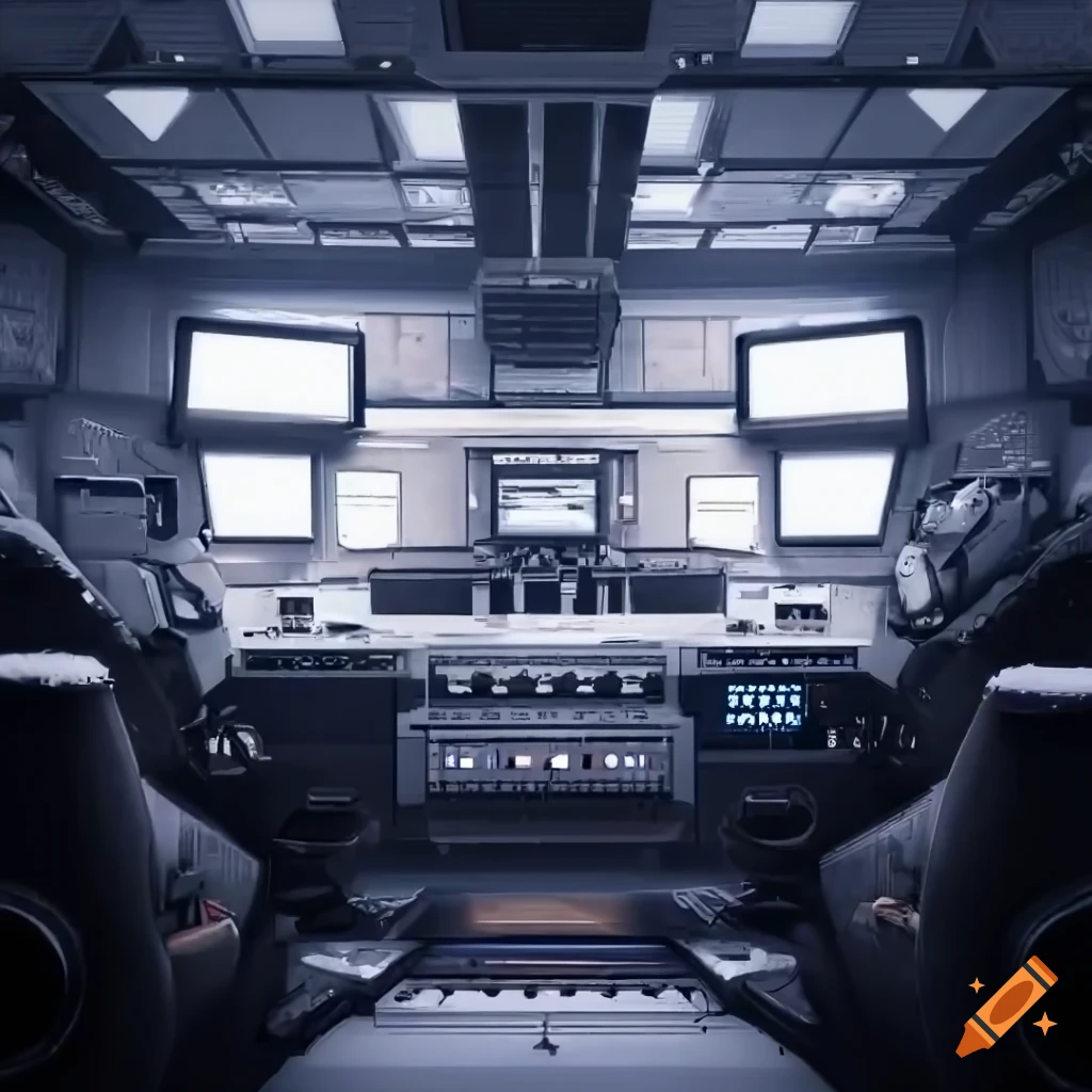 Sith space cruiser interior on Craiyon