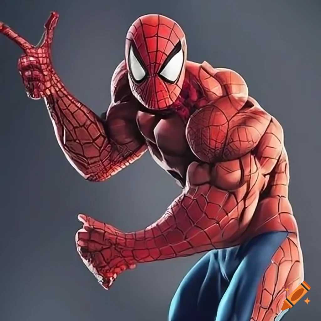 Spider man on Craiyon