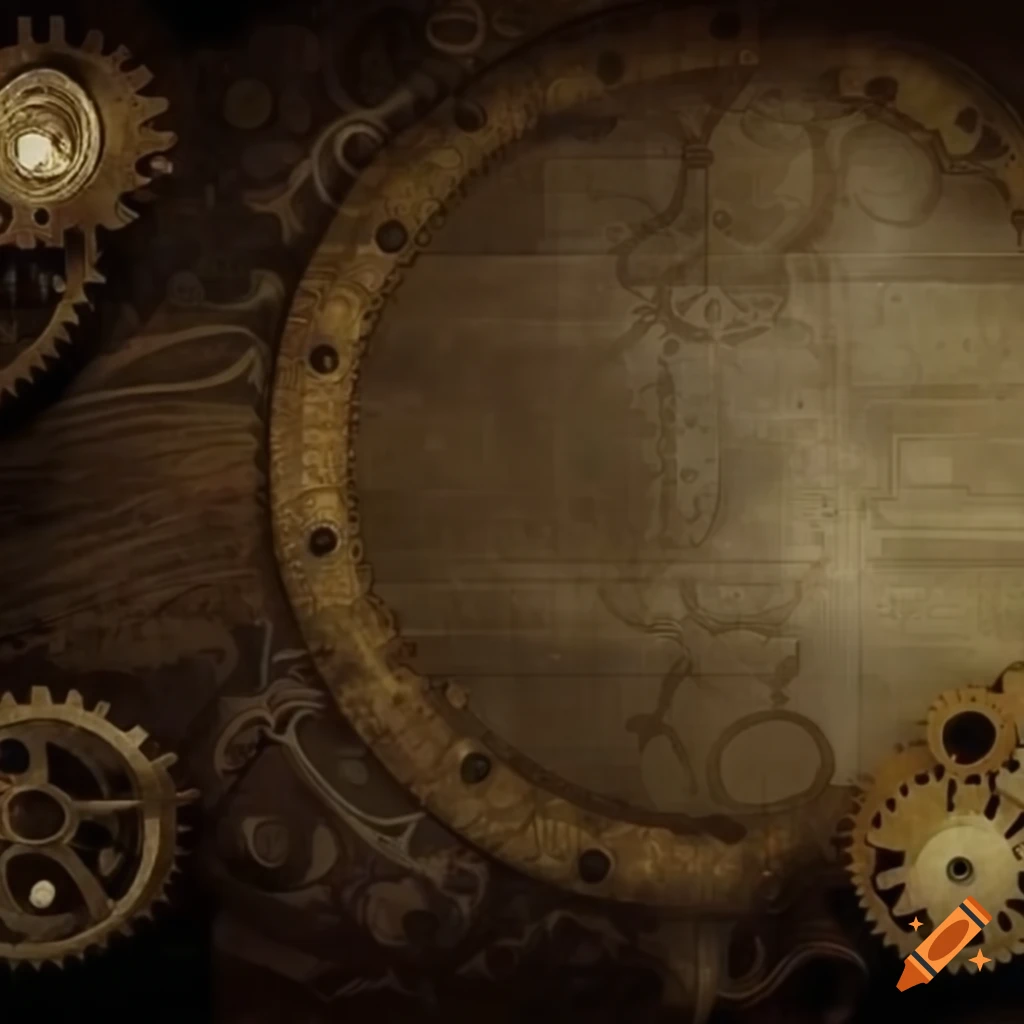 Steampunk Design Background