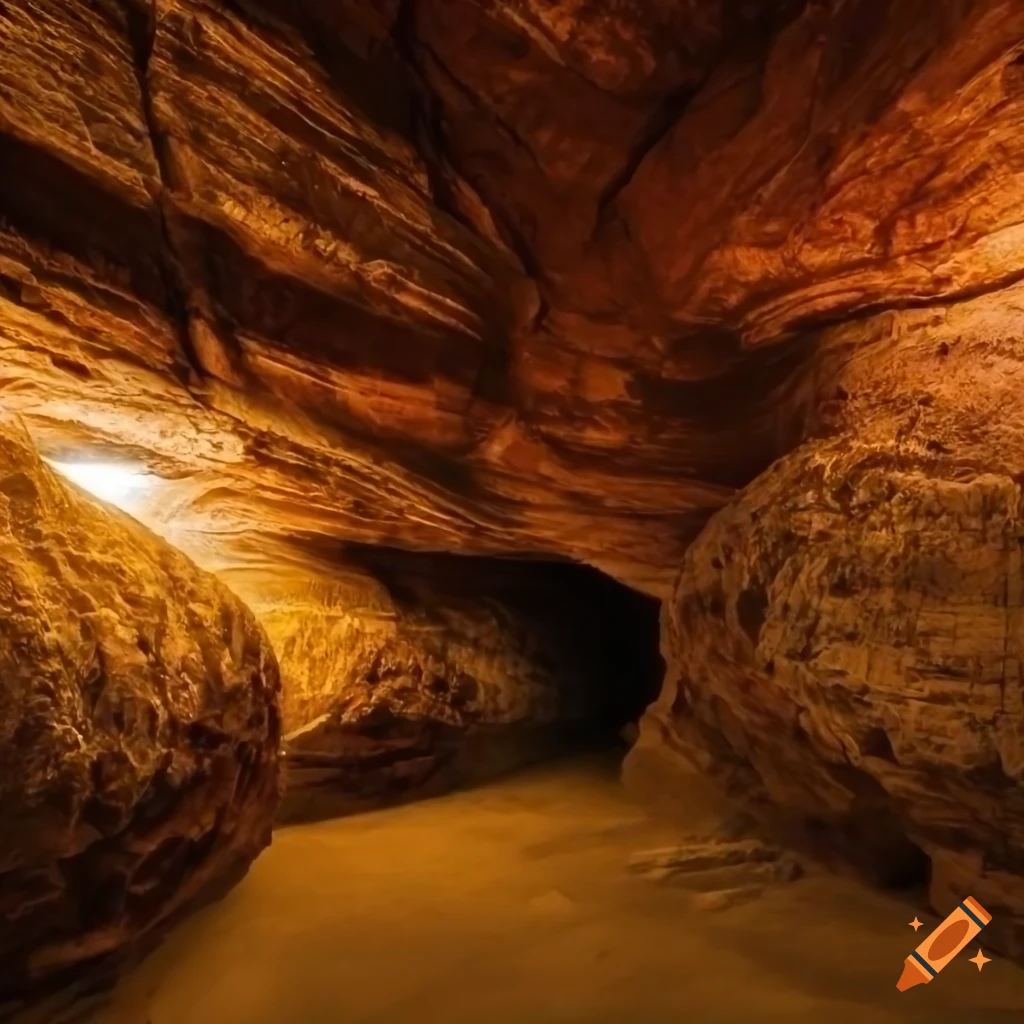 View inside of the sourdough canyon with open space