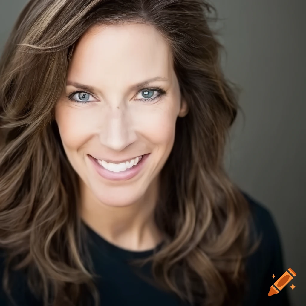 Professional headshot of darya folsom on Craiyon