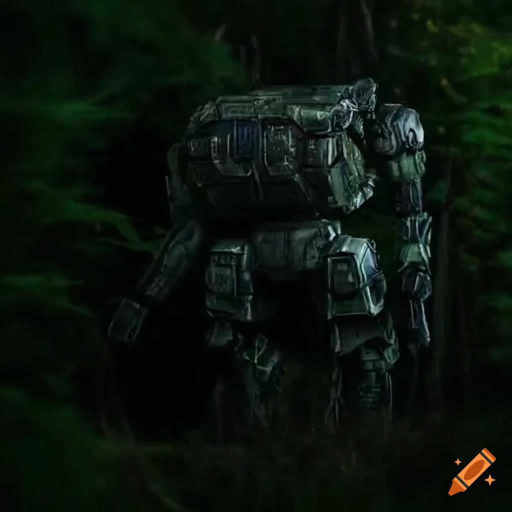 Battletech centurion mech robot on Craiyon