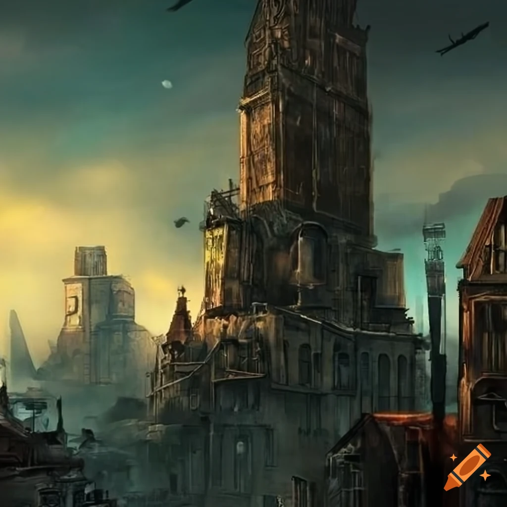 Rapture city from bioshock on Craiyon